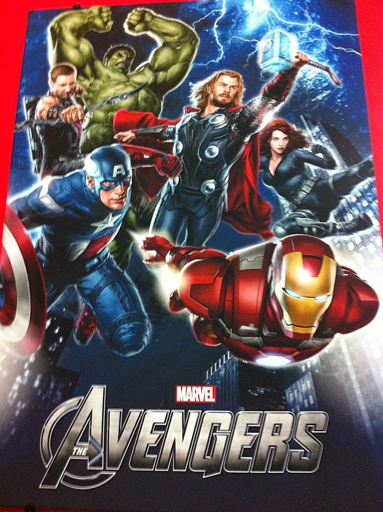 The Avengers Promotional Poster